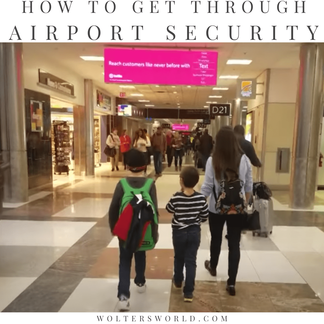 TSA Travel Tips: How to Go Through Airport Security – Wolters World